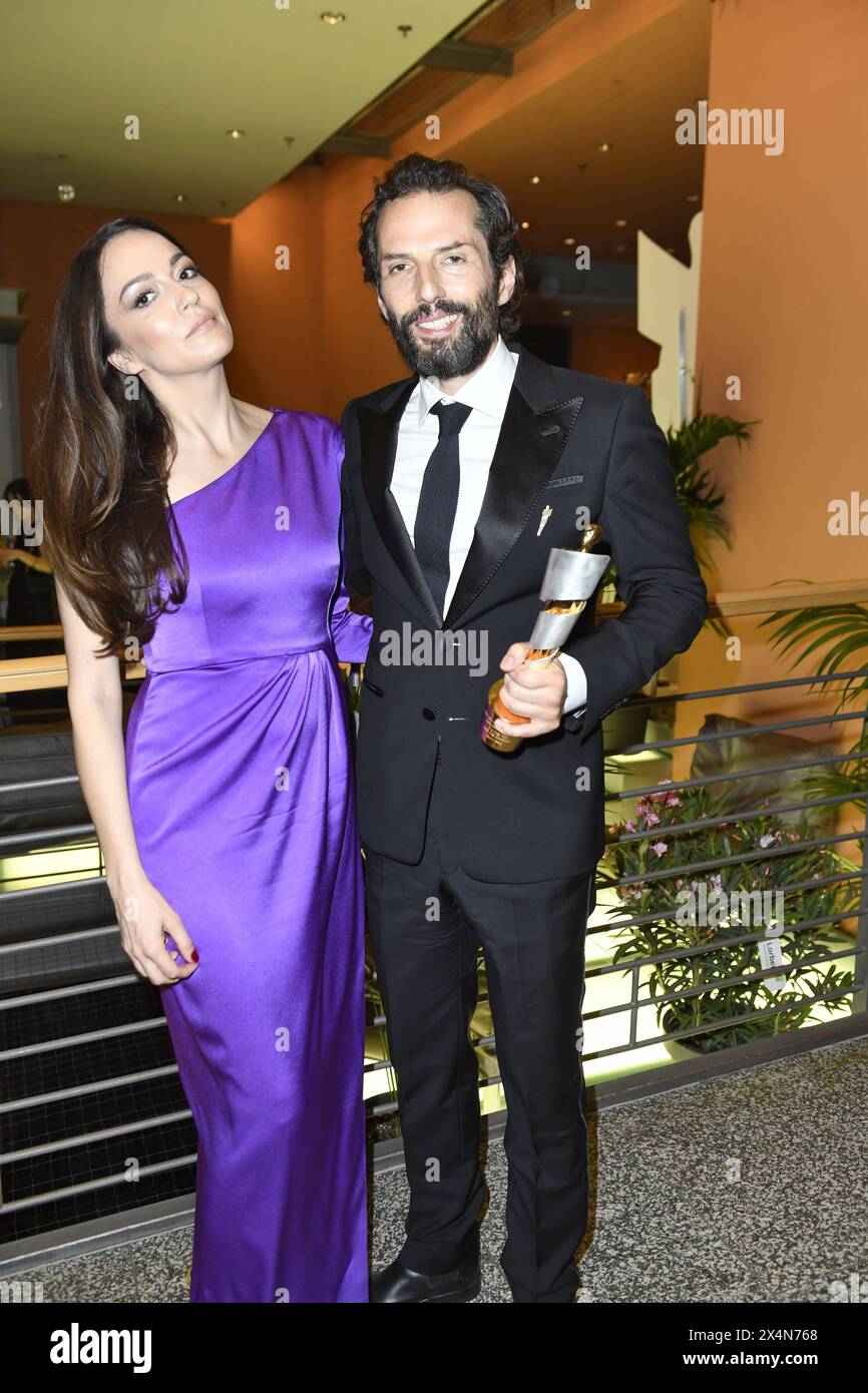 Kara Hecker und Quirin Berg beim Deutscher Filmpreis in Berlin 03.05. ...