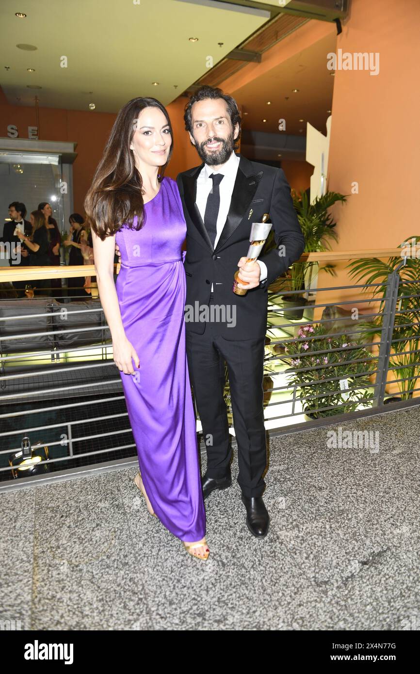 Kara Hecker und Quirin Berg beim Deutscher Filmpreis in Berlin 03.05. ...