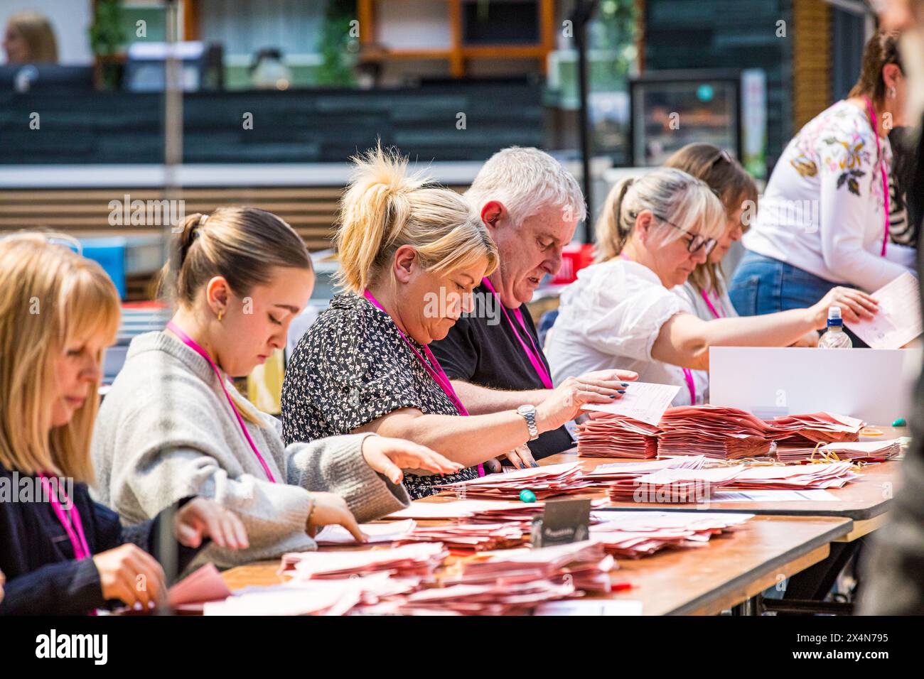 TROWBRIDGE, WILTSHIRE - MAY 04, 2024 Wiltshire Police and Crime ...
