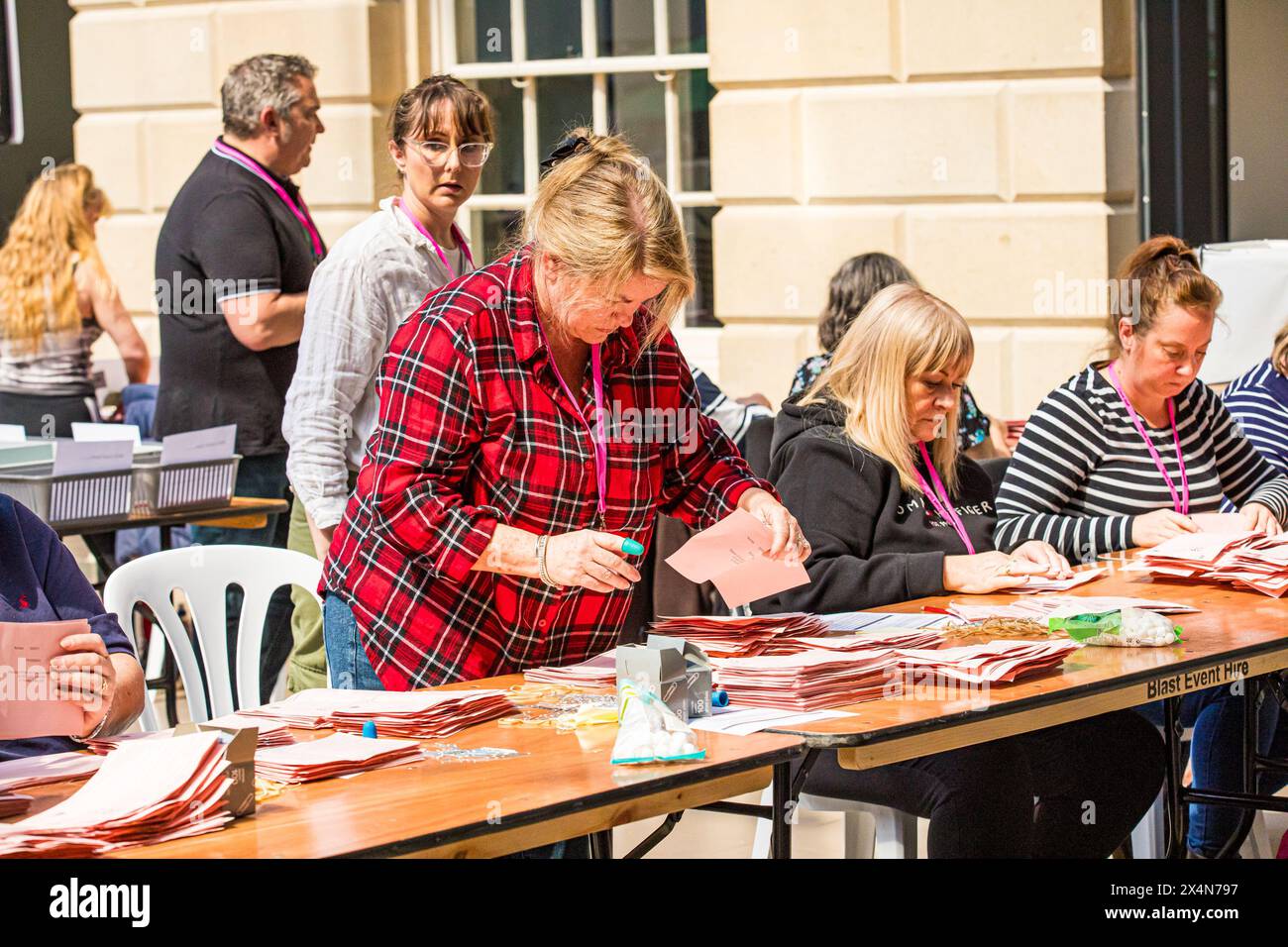TROWBRIDGE, WILTSHIRE - MAY 04, 2024 Wiltshire Police and Crime ...
