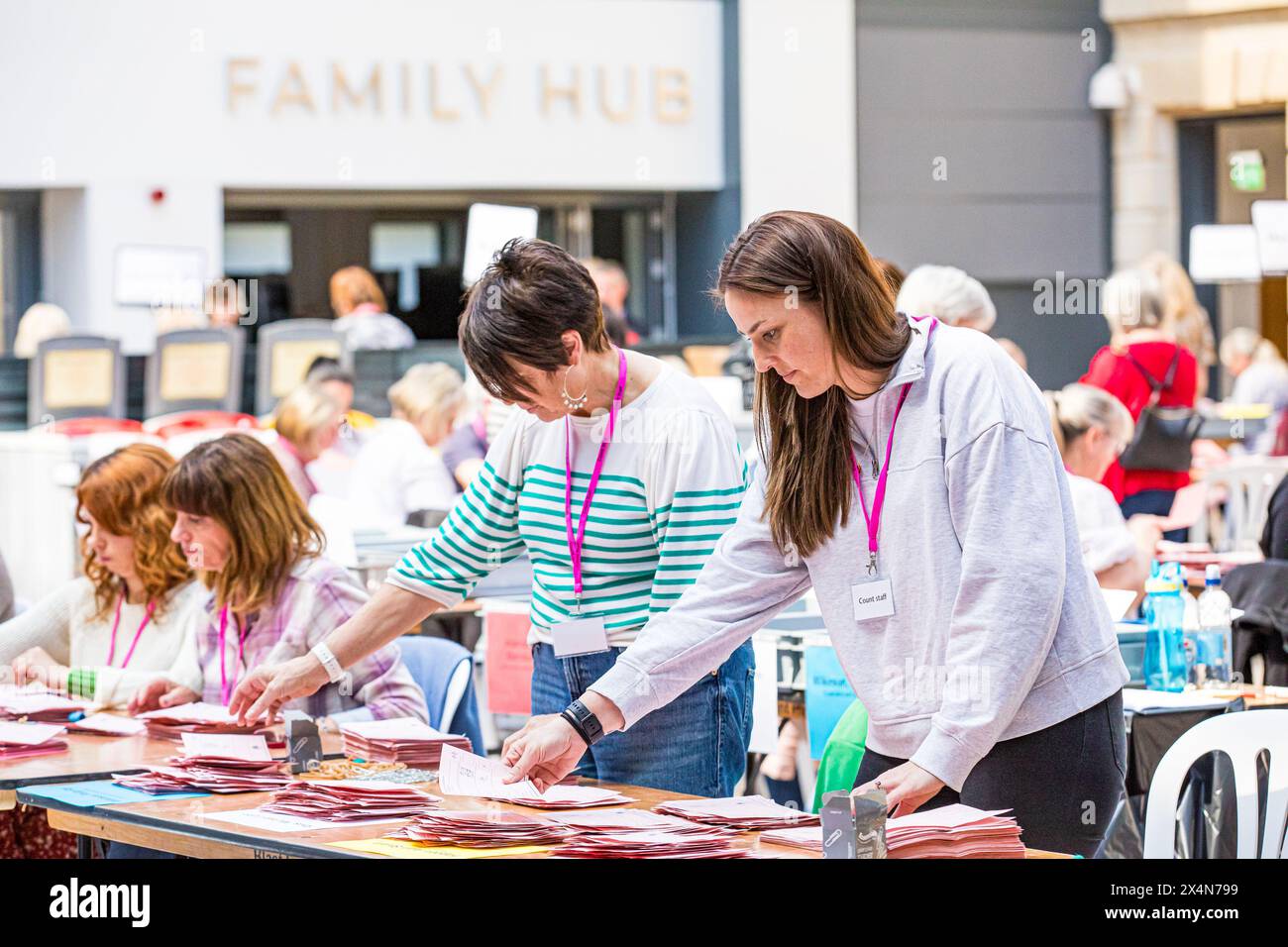 TROWBRIDGE, WILTSHIRE - MAY 04, 2024 Wiltshire Police and Crime ...