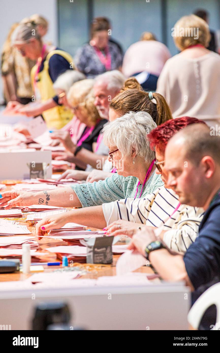 TROWBRIDGE, WILTSHIRE - MAY 04, 2024 Wiltshire Police and Crime ...