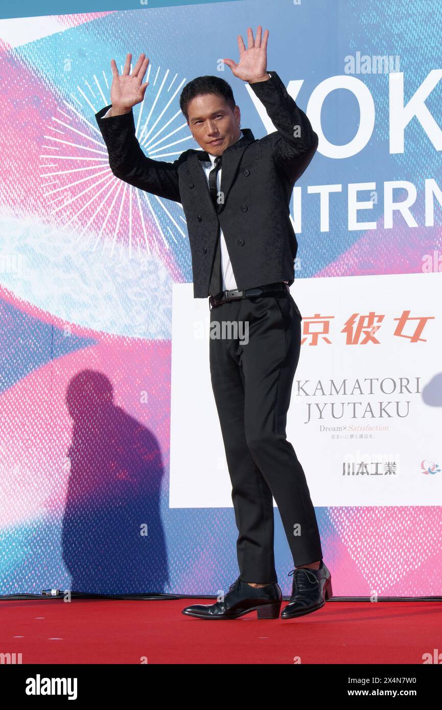 Yokohama, Japan. 04th May, 2024. Actor Hayato Ichihara attends the Yokohama International Film ...
