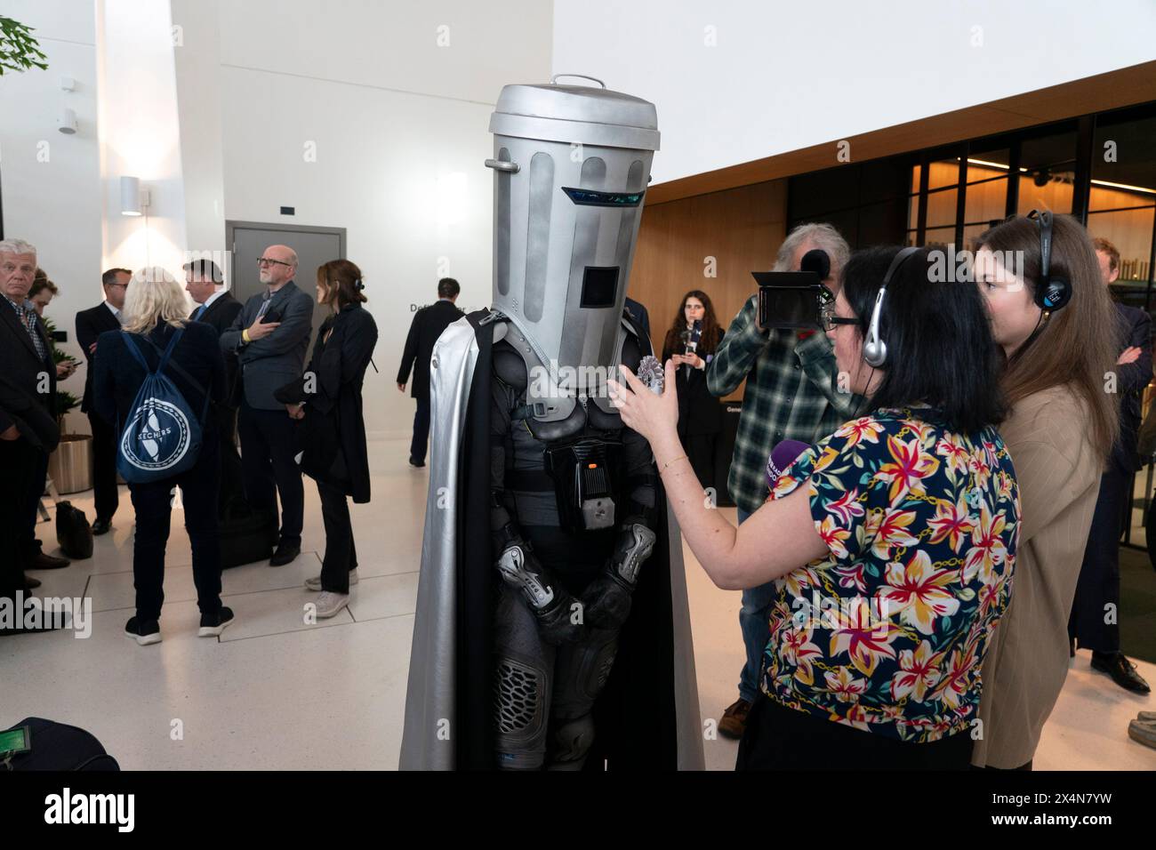 Mayor of London election candidate Count Binface at City Hall, London ...