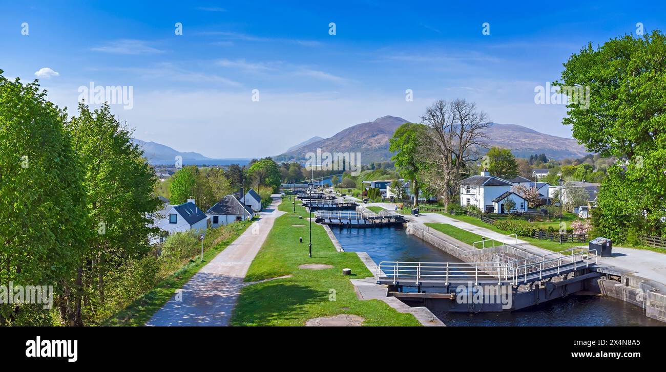 Neptunes staircase banavie hi-res stock photography and images - Alamy