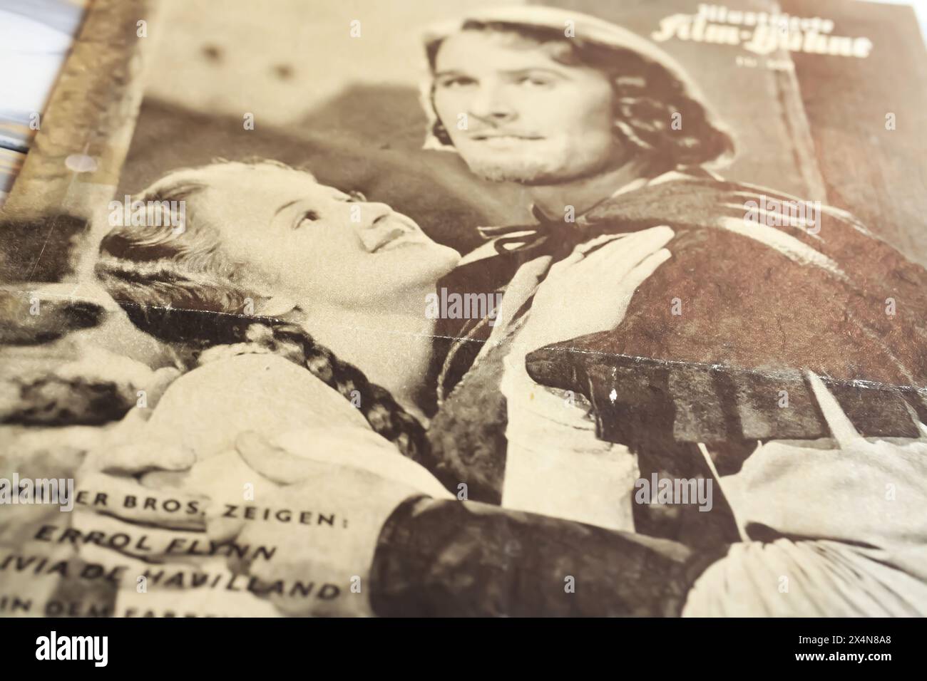 Viersen, Germany - May 1. 2024: Vintage Robin Hood genre classic oscar ...