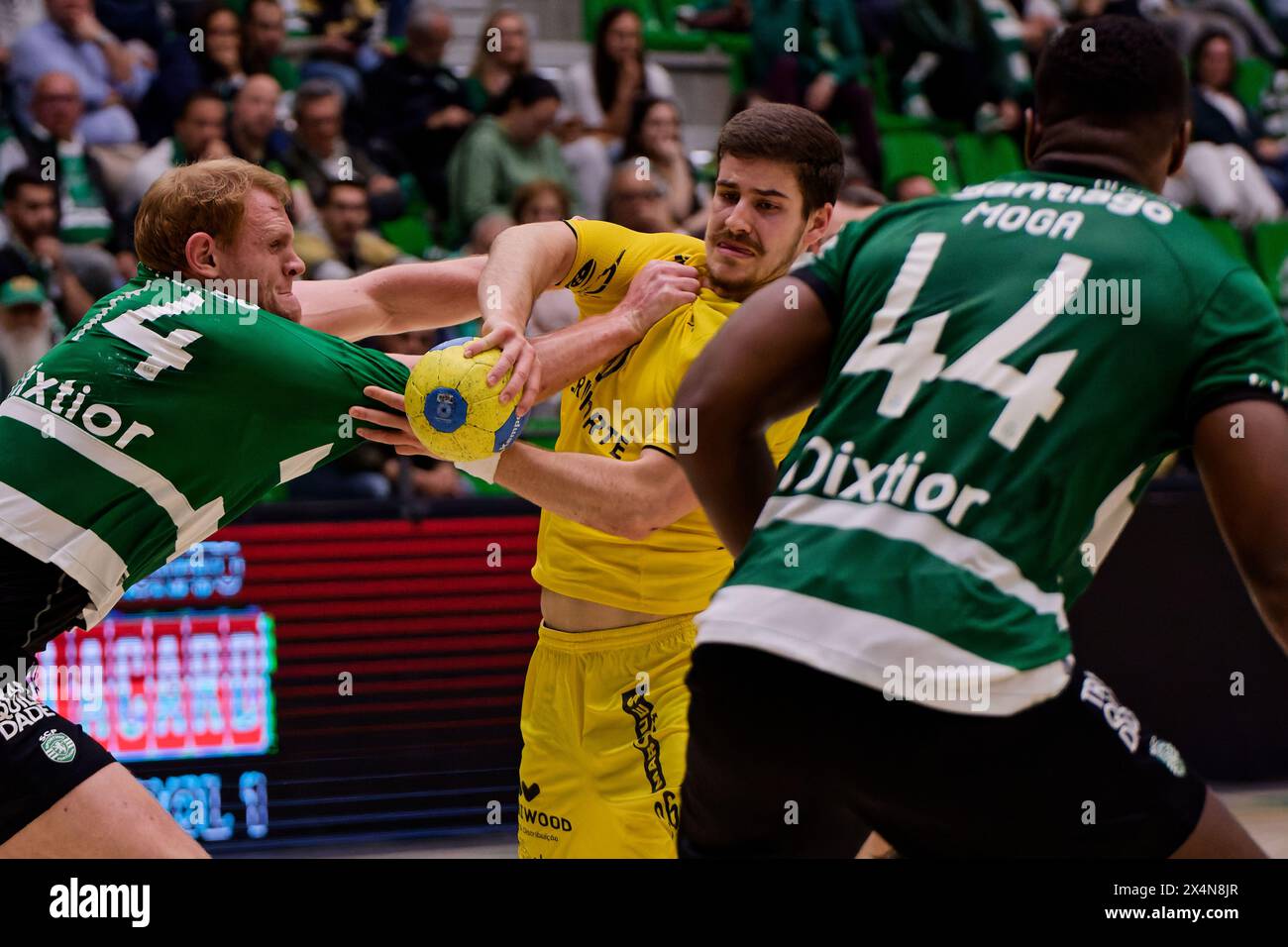 Lisbon, Portugal, May 04 2024: Filipe Monteiro (26 ABC) and Espen Vag ...