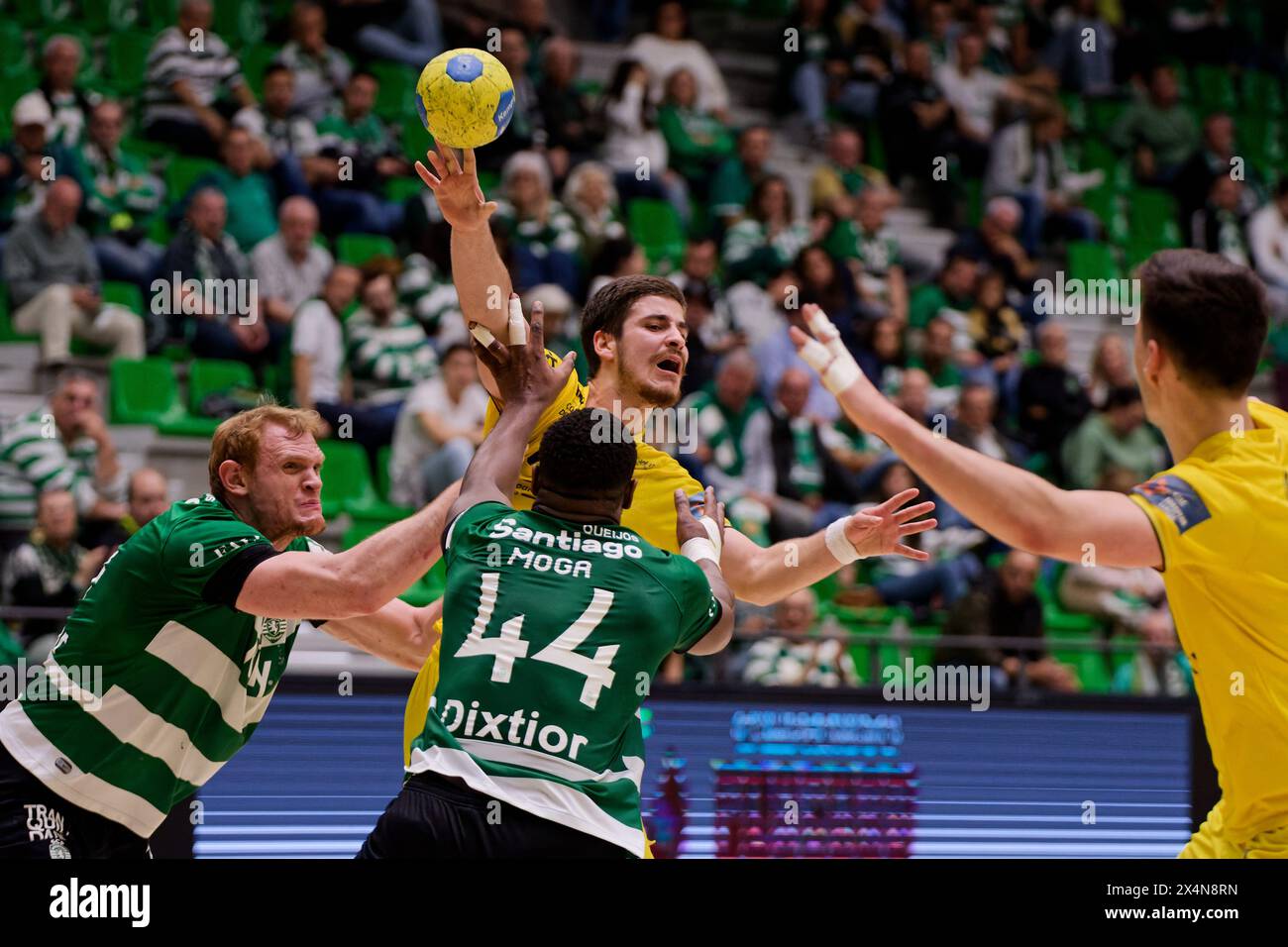 Lisbon, Portugal, May 04 2024: Filipe Monteiro (26 ABC) in action ...