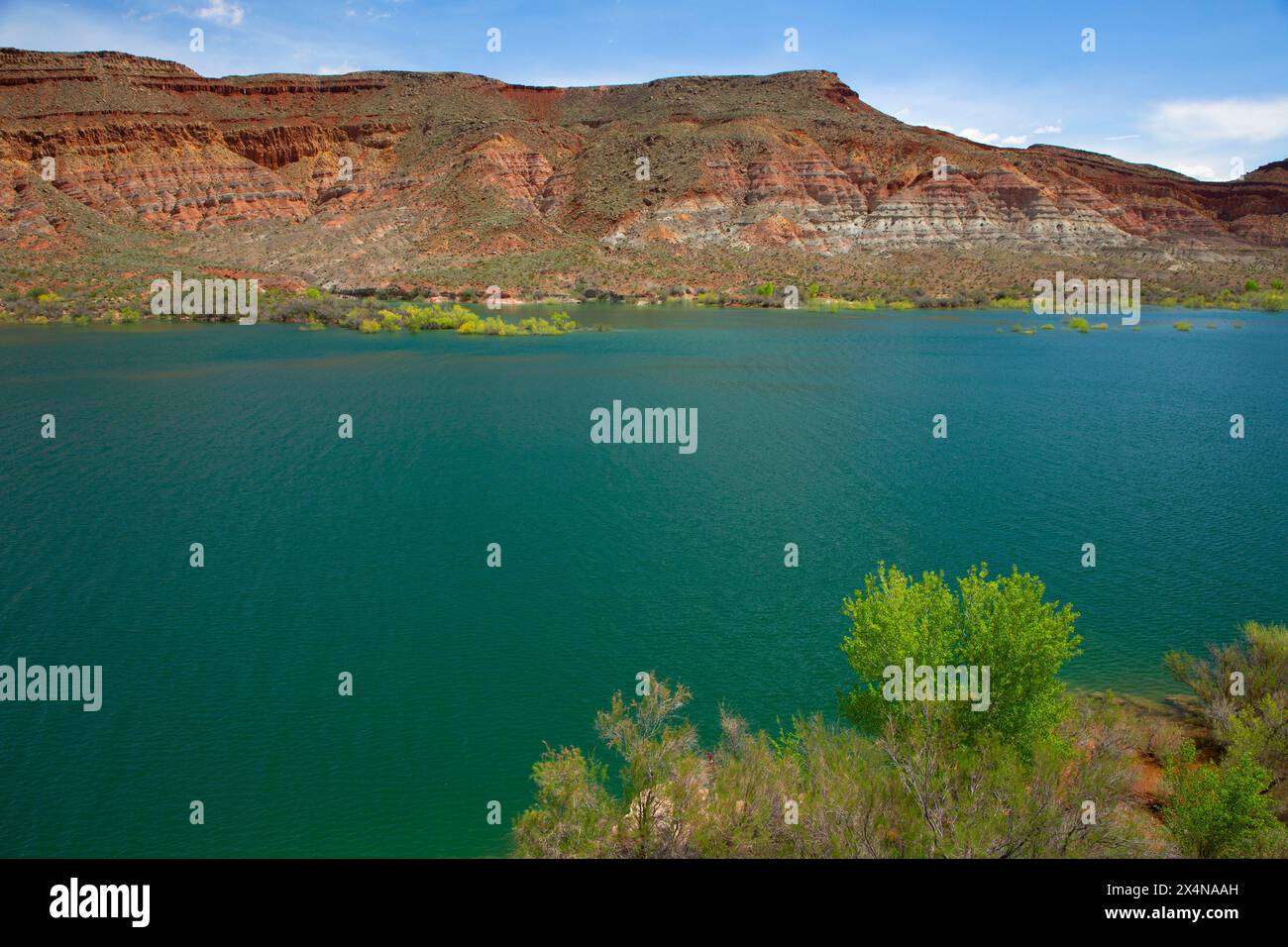 Quail Creek Reservoir, Quail Creek State Park, St. George, Utah Stock ...