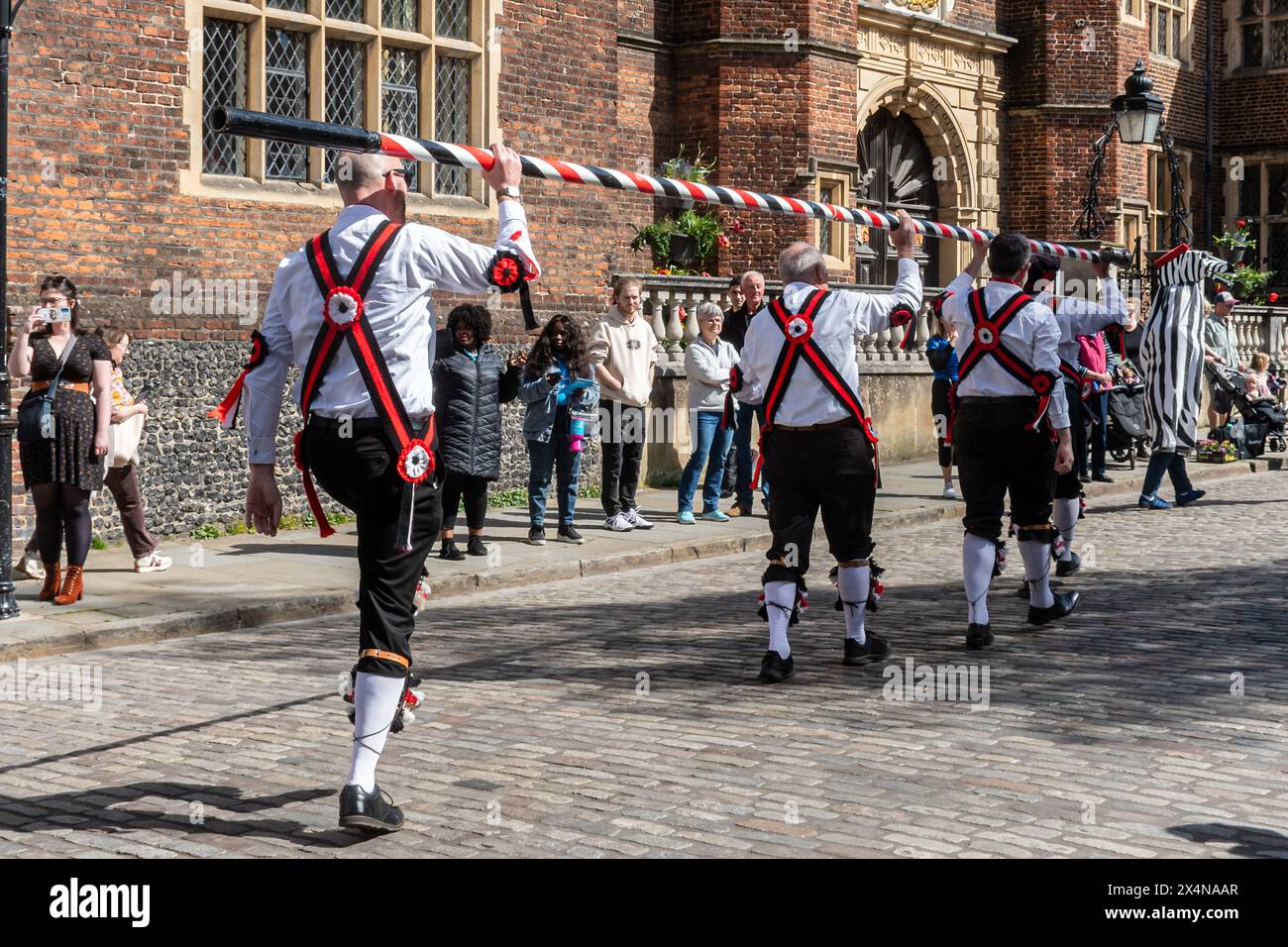Pilgrim morris dance team hi-res stock photography and images - Alamy