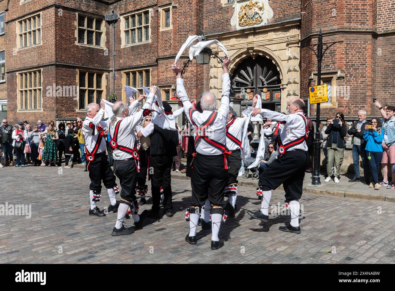 Pilgrim morris dance team hi-res stock photography and images - Alamy