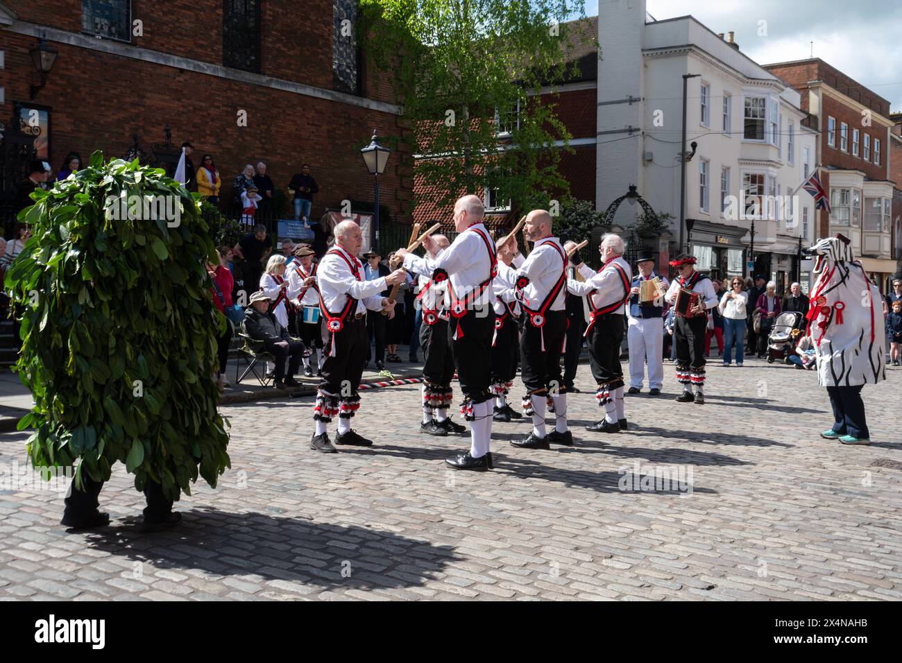 May 4th 2024. The Guildford Summerpole Festival took place in the town ...