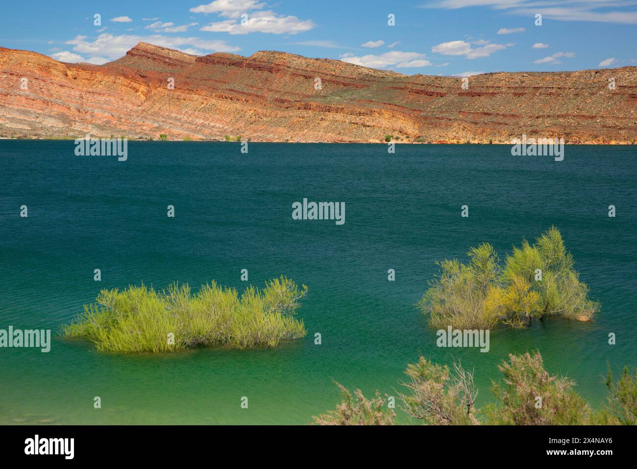 Quail Creek Reservoir, Quail Creek State Park, St. George, Utah Stock ...