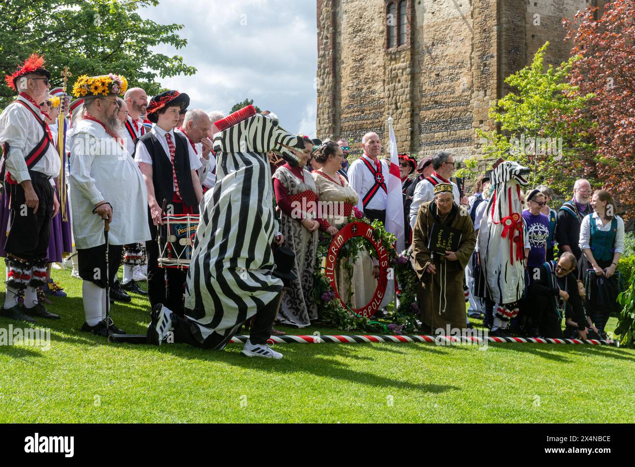 May 4th 2024. The Guildford Summerpole Festival took place in the town ...