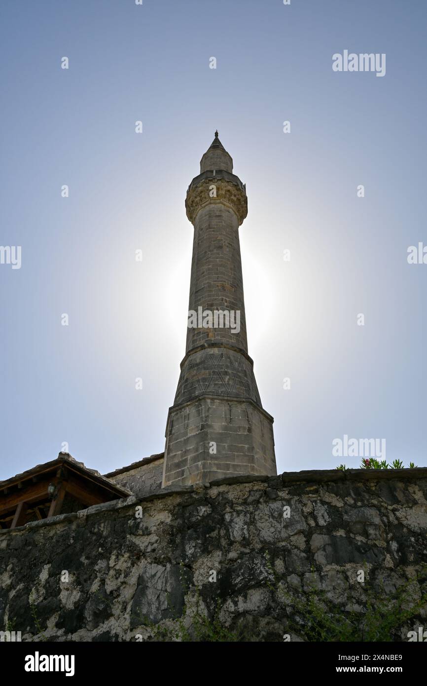 Hadzi-Kurt Mosque in the city of Mostar, Bosnia-Herzegovina Stock Photo ...