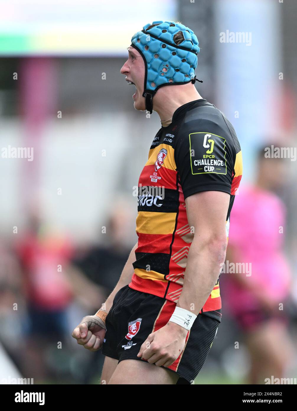 Kingsholm Stadium, Gloucester, Gloucestershire, UK. 4th May, 2024 ...