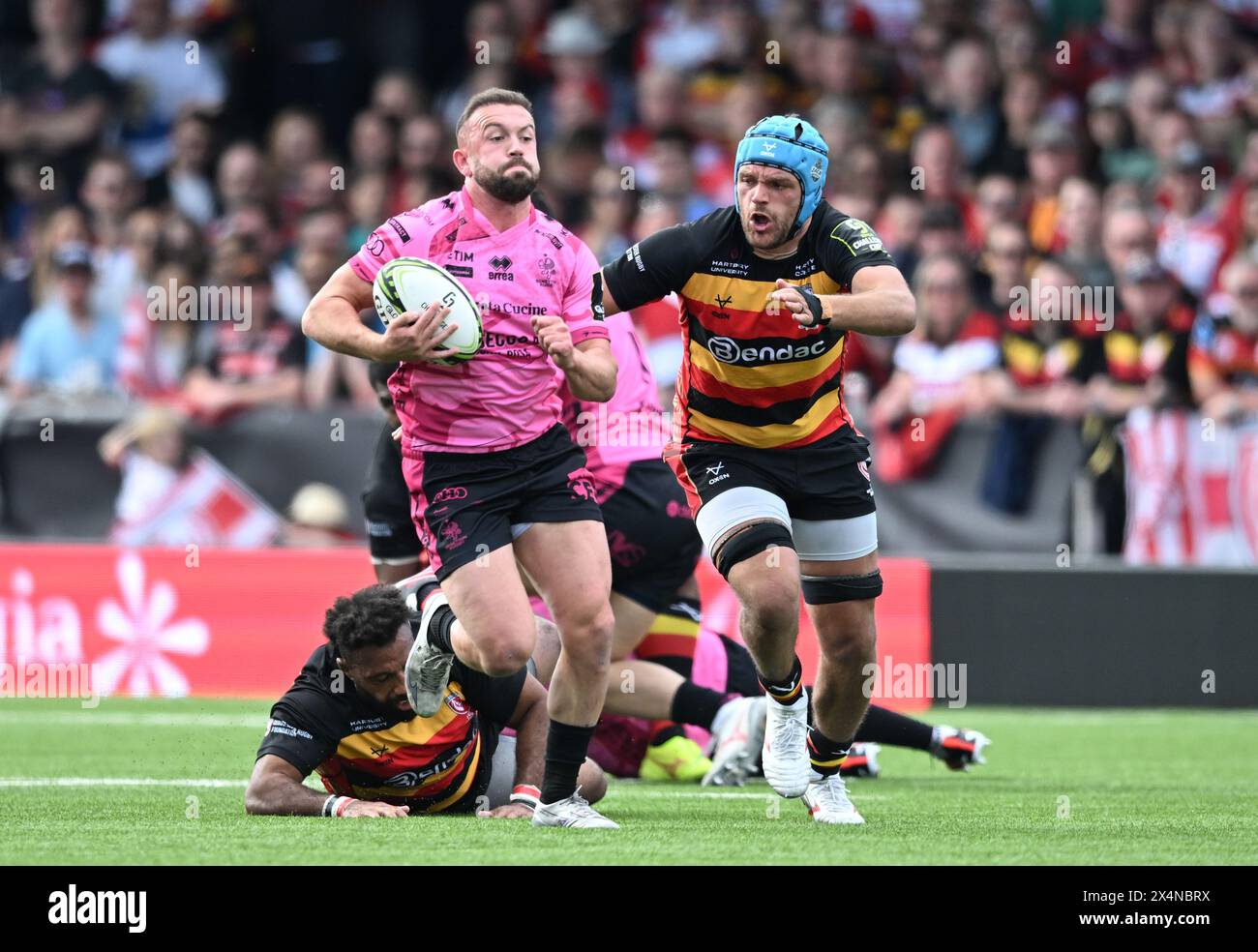 Kingsholm Stadium, Gloucester, Gloucestershire, UK. 4th May, 2024 ...