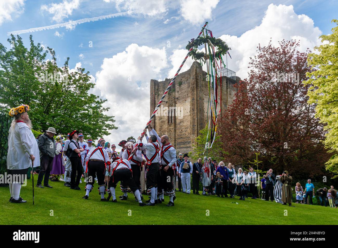 May 4th 2024. The Guildford Summerpole Festival took place in the town ...