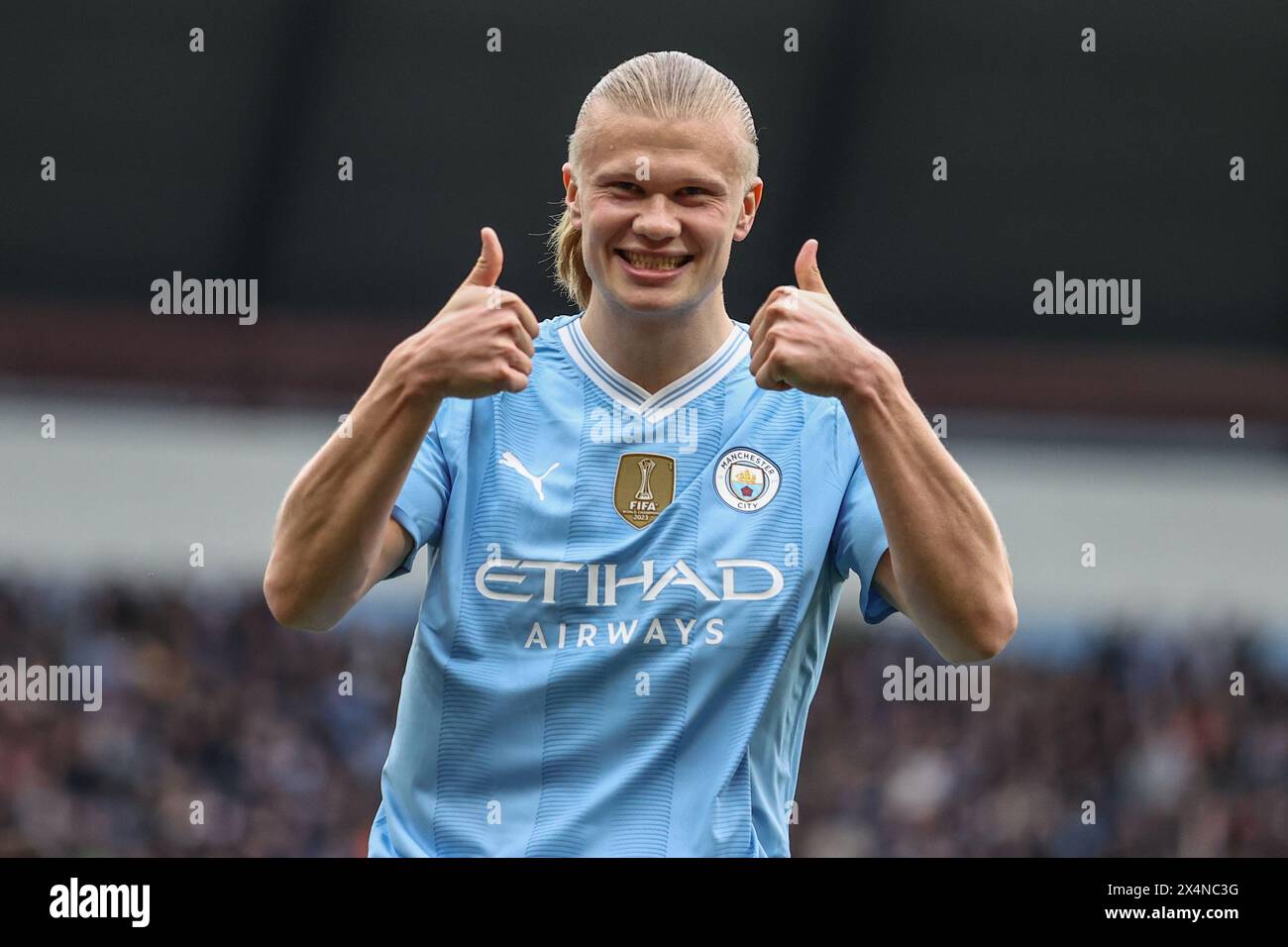 Erling haaland goal celebration hi-res stock photography and images - Alamy