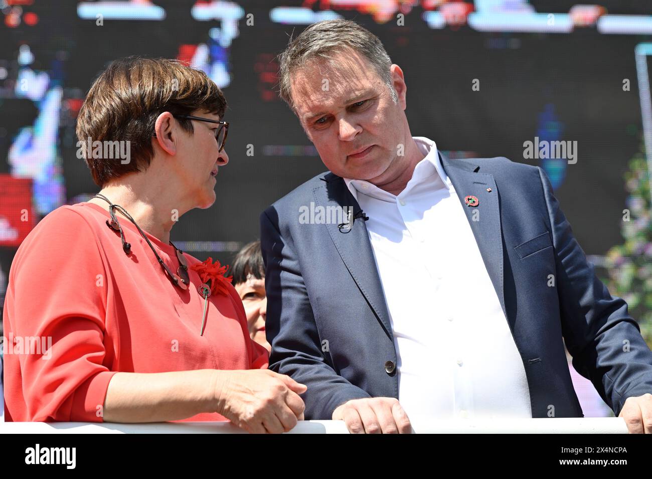 Vienna, Austria. 01st May, 2024. May Day march of the SPÖ Vienna ...