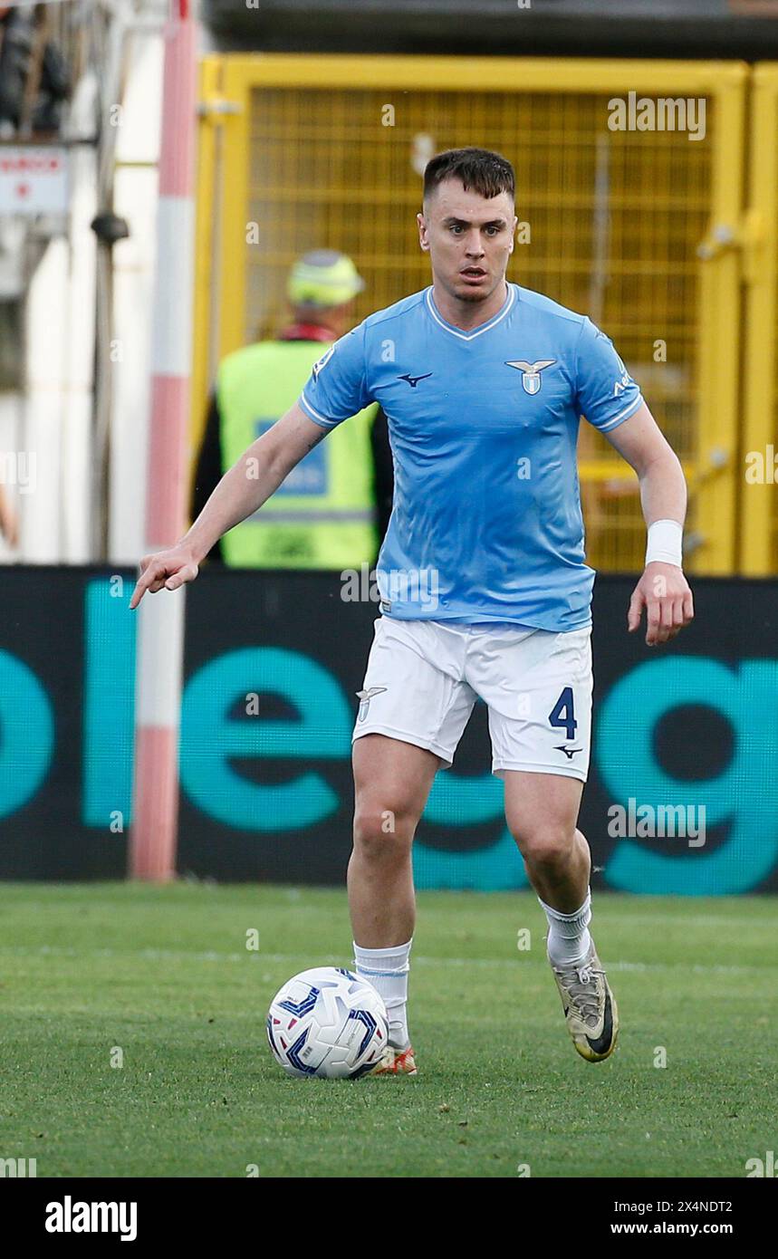 Lazio's Gabarron Patric in action during the Serie A soccer match ...