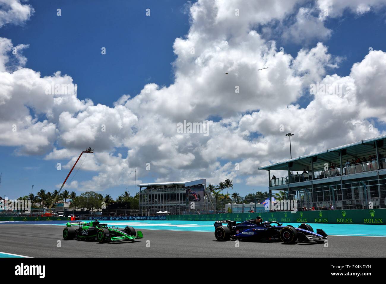 Miami, USA. 04th May, 2024. Alexander Albon (THA) Williams Racing FW46 ...