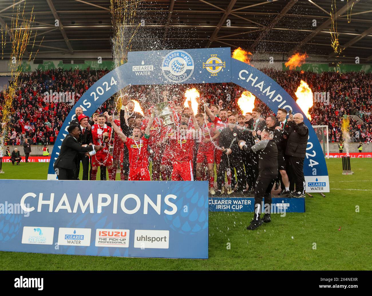 National Football Stadium at Windsor Park, Belfast, Northern Ireland ...