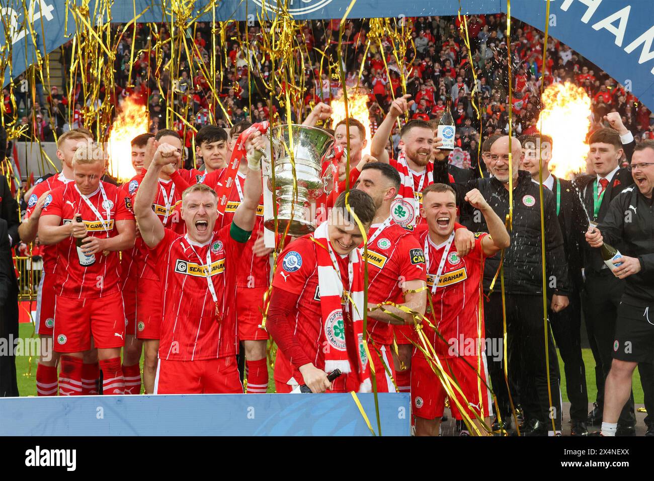 National Football Stadium at Windsor Park, Belfast, Northern Ireland ...