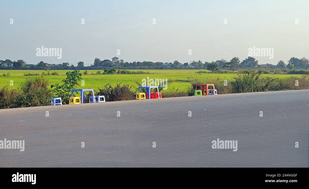 roadside picnic area near siem reap in cambodia Stock Photo - Alamy