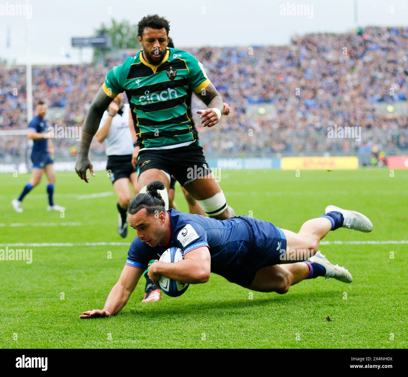 Croke Park, Dublin, Ireland. 4th May, 2024. Investec Champions Cup ...