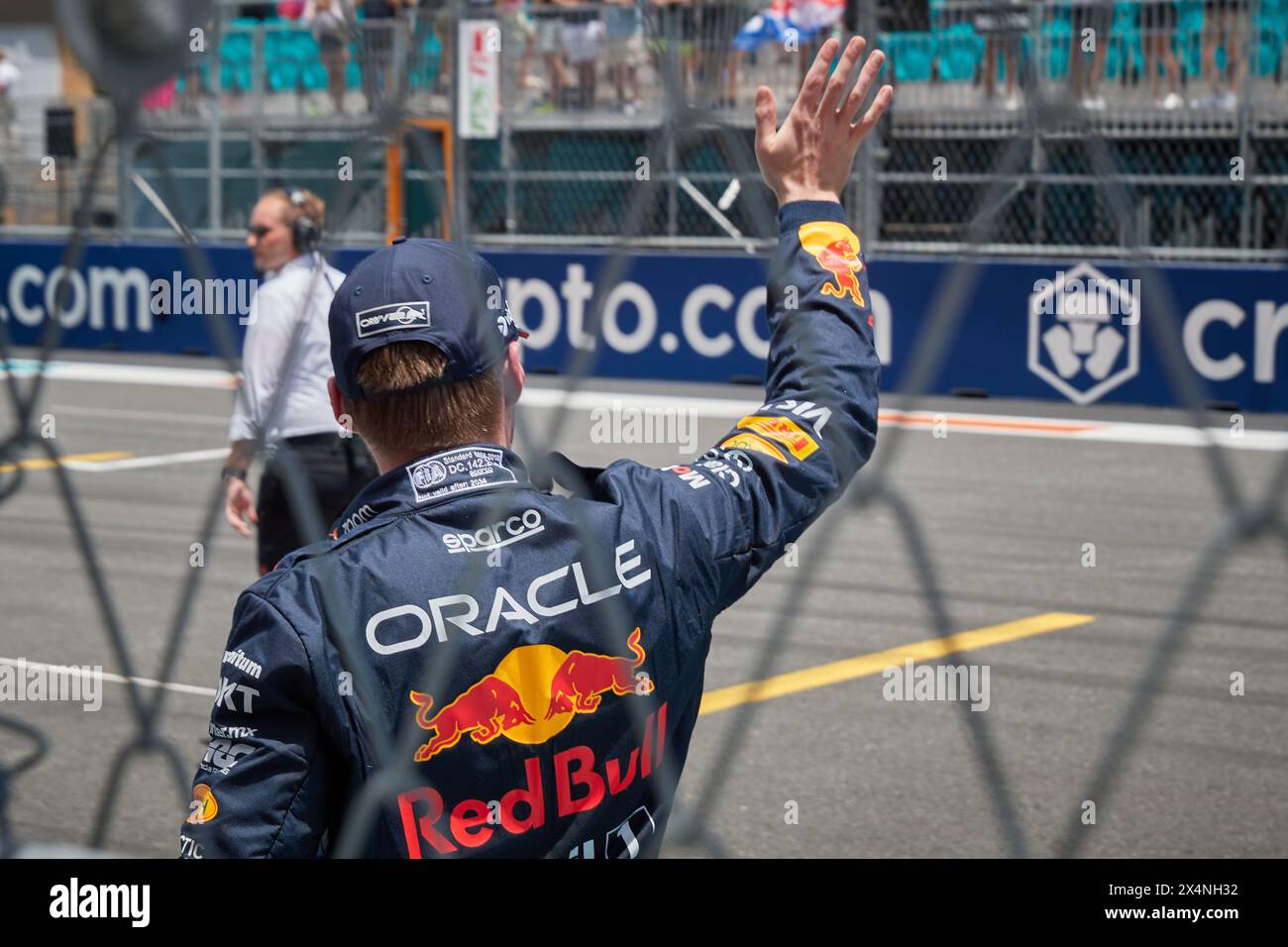 Miami Gardens, FL, USA. 4th May 2024. Sprint. Finish Line. F1 Miami GP at Miami Autodrome on May ...