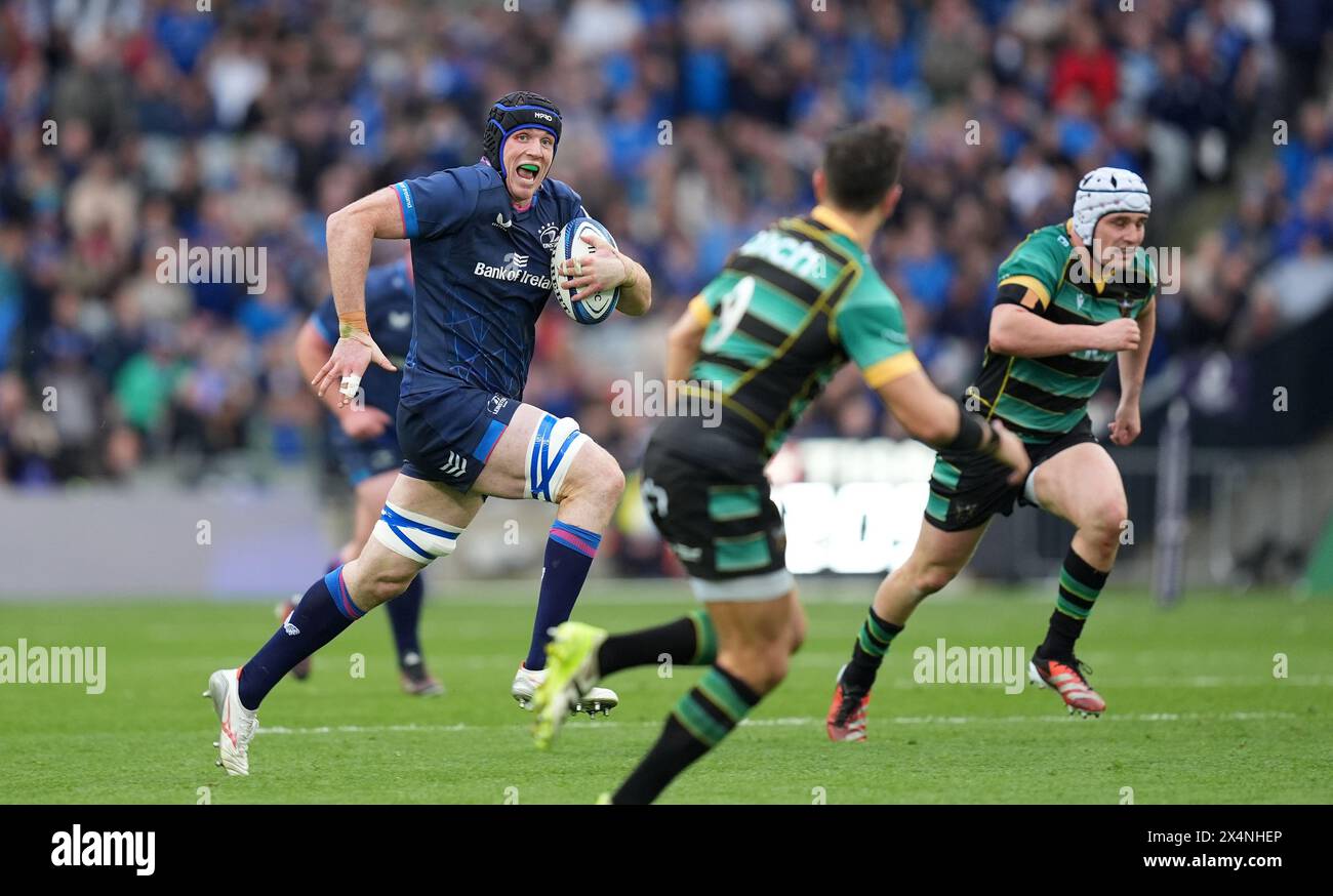 Leinster Rugby's Ryan Baird in action during the Investec Champions Cup ...