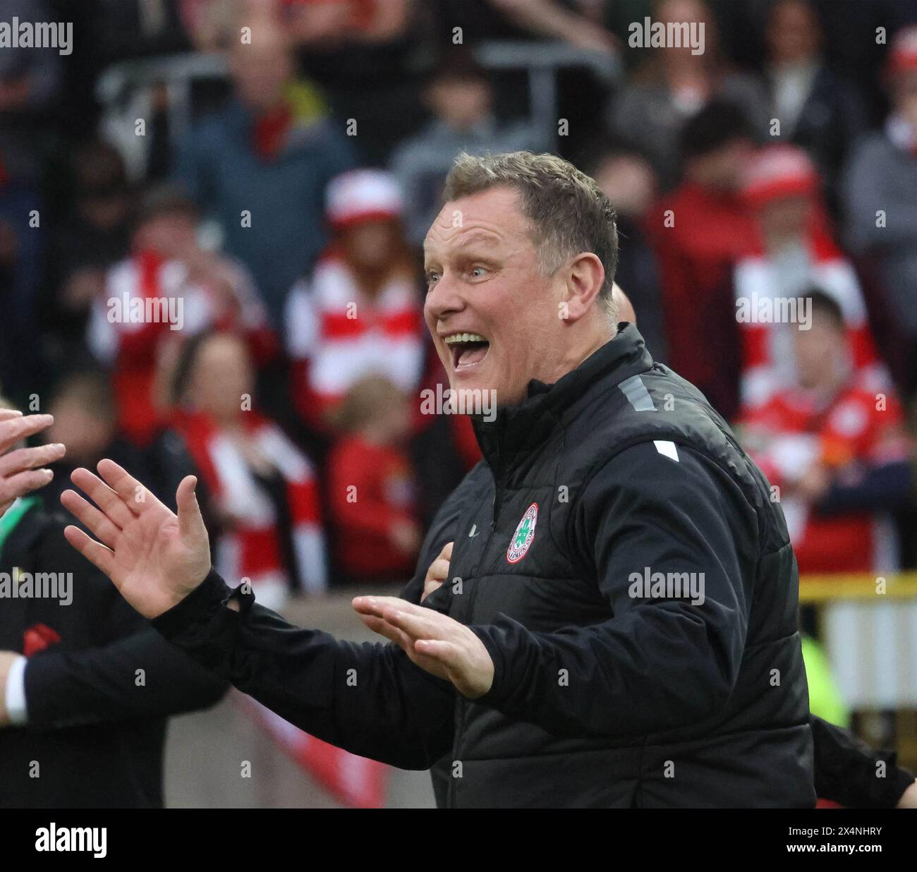 National Football Stadium at Windsor Park, Belfast, Northern Ireland ...