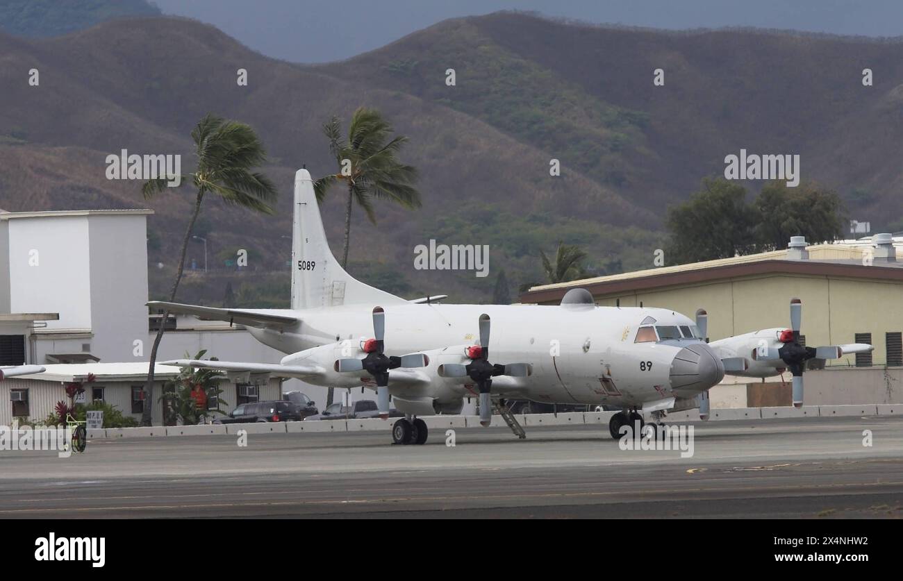 Seefernaufklärer vom Typ Lockheed P3 Orion der Japan Maritime Self ...