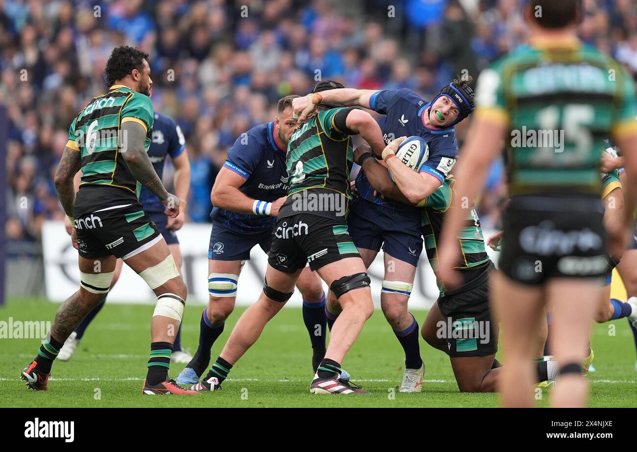 Leinster Rugby's Ryan Baird in action during the Investec Champions Cup ...