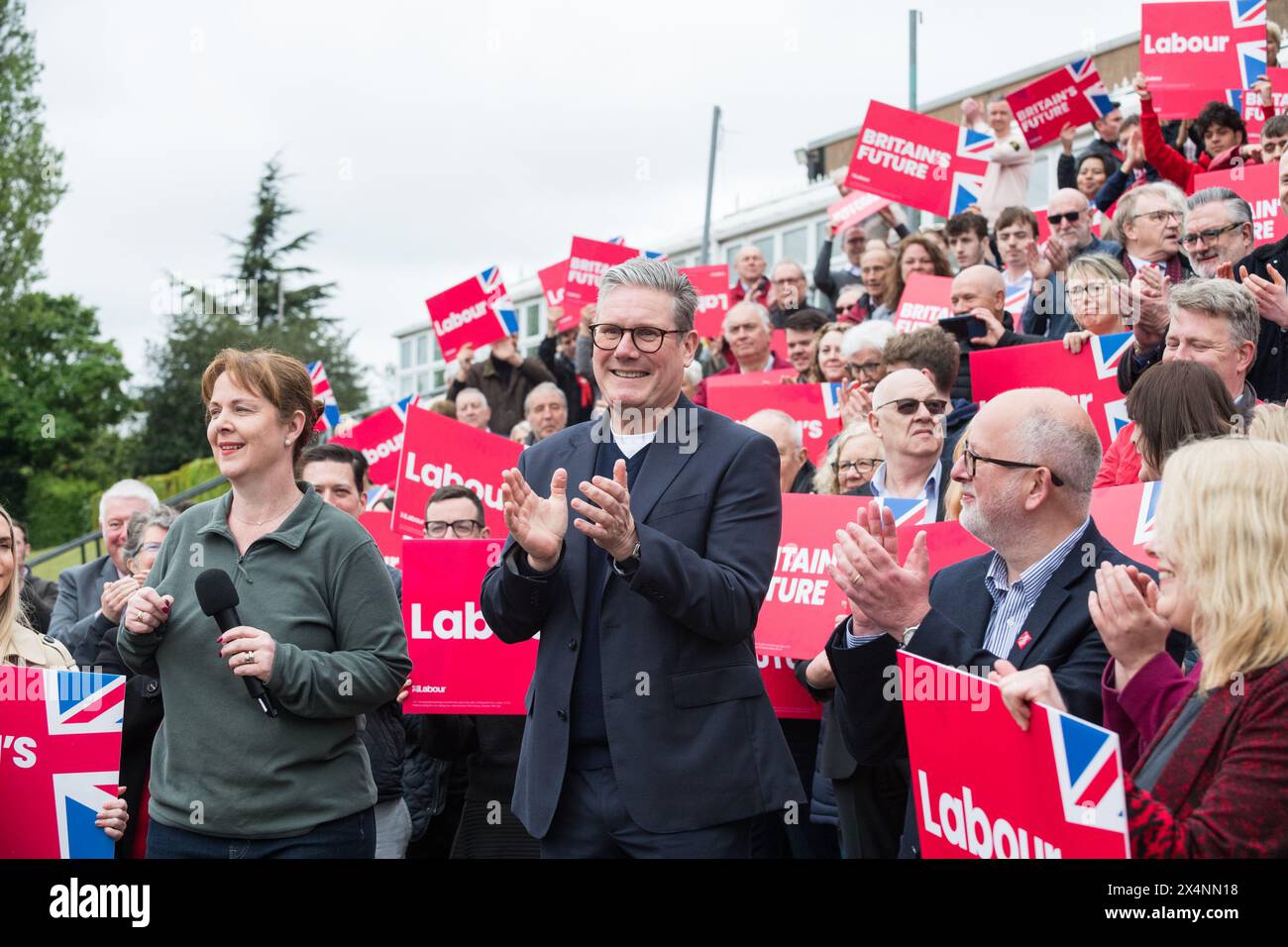 Sir Keir Starmer, Leader of the Opposition and Leader of the Labour ...