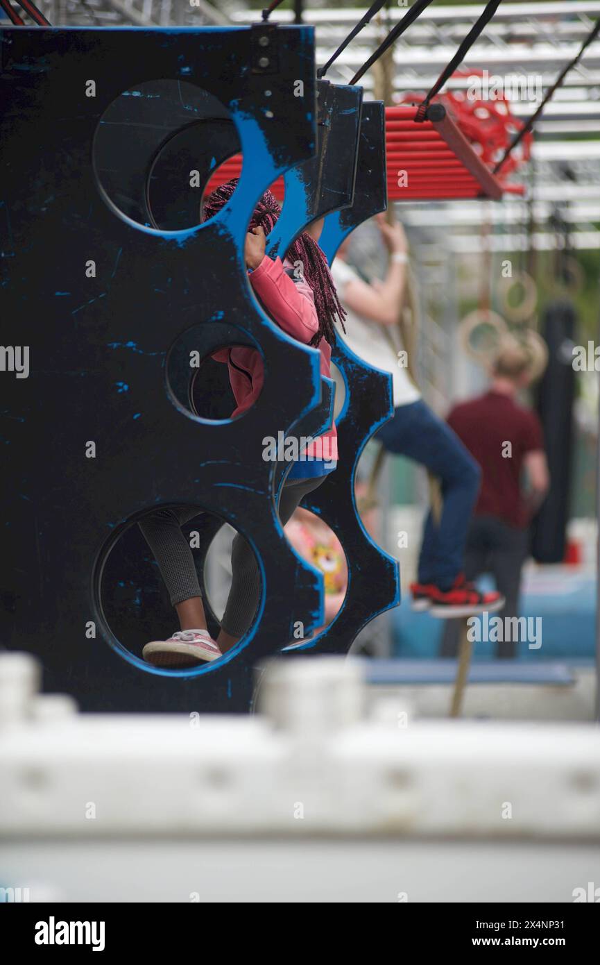Children ninja run hi-res stock photography and images - Alamy