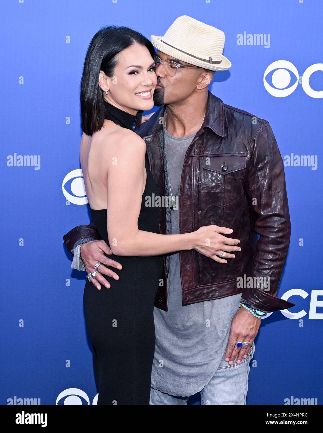 May 2, 2024, Hollywood, California, USA: Jesiree Dizon and Shemar Moore ...