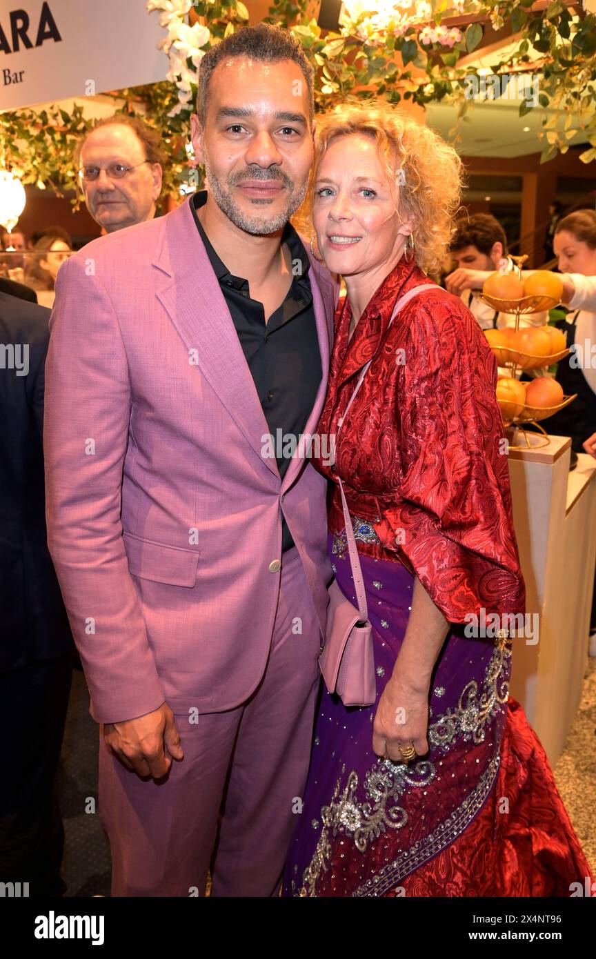 Michael Klammer und Katja Riemann bei der 74. Verleihung des Deutschen ...