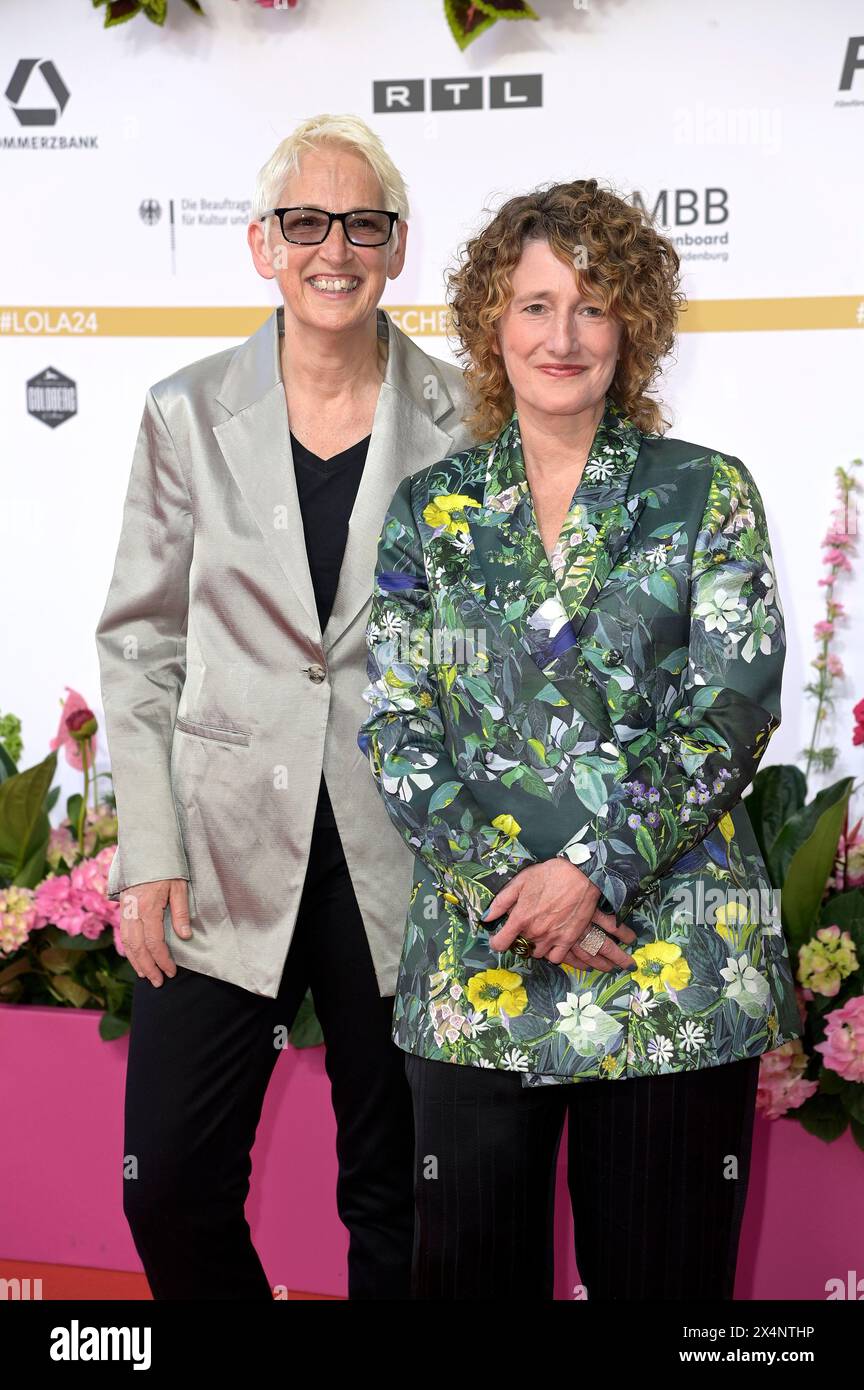 Tricia Tuttle mit Partnerin Briony Hanson bei der 74. Verleihung des ...