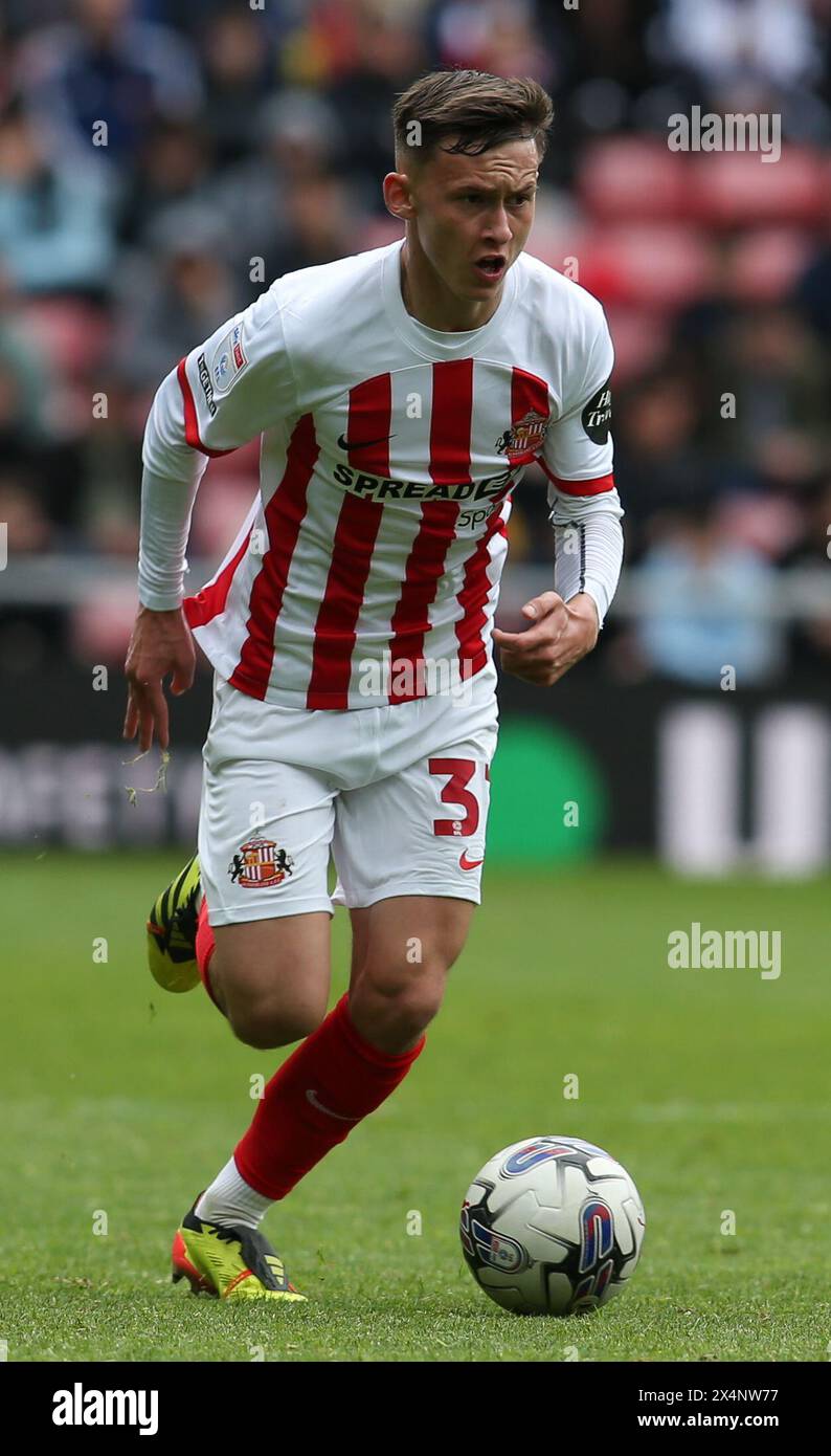 Sunderland's Chris Rigg during the Sky Bet Championship match between ...