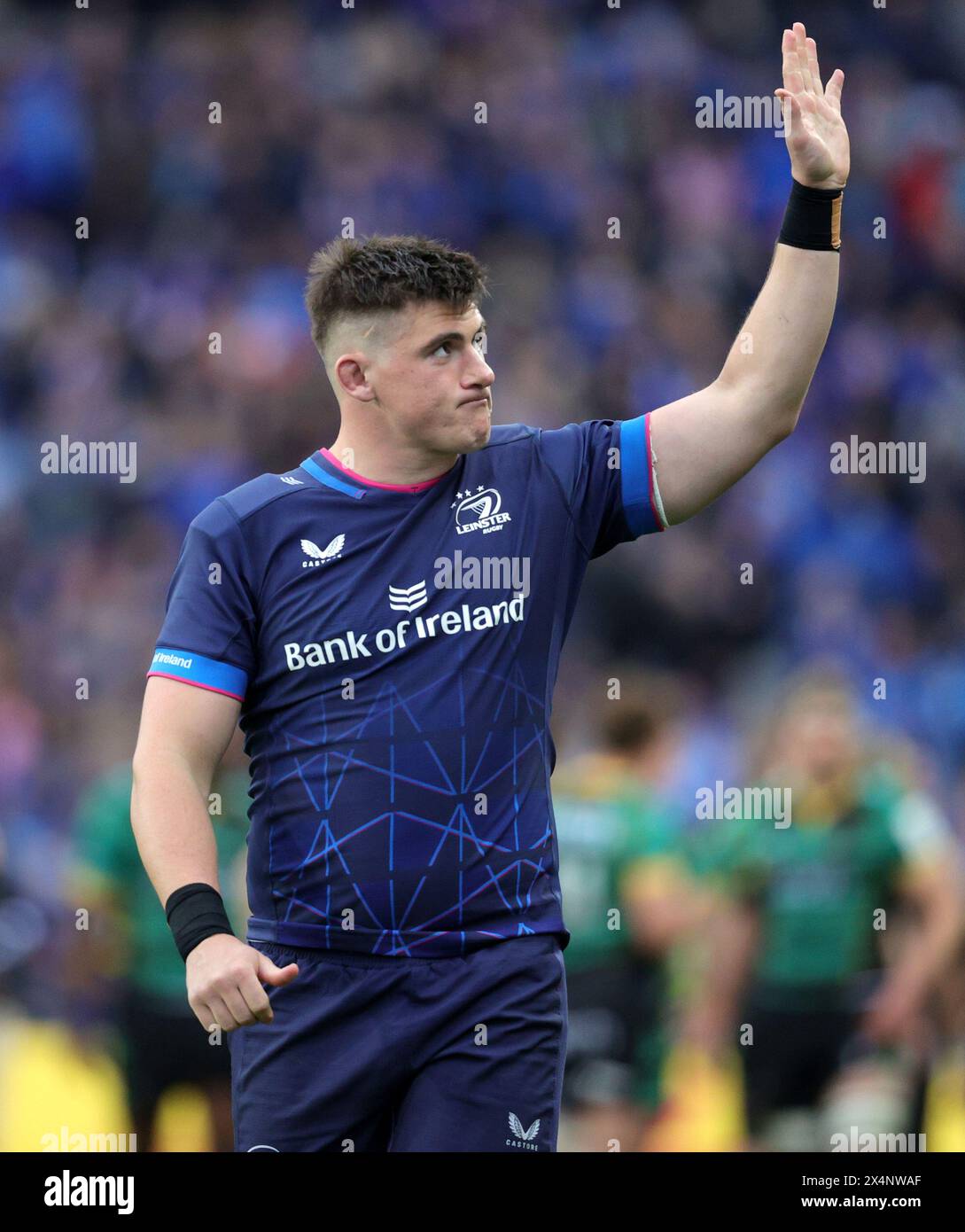 Dublin, Ireland. 4th May, 2024. Leinster's Dan Sheehan after the ...