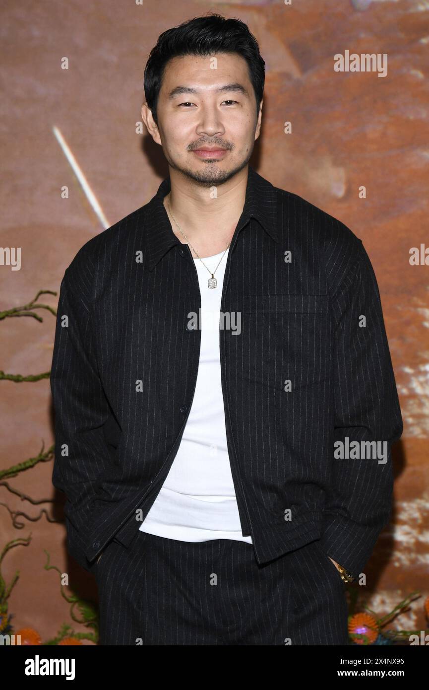 New York, USA. 04th May, 2024. Simu Liu attends the 'ATLAS' photo call ...
