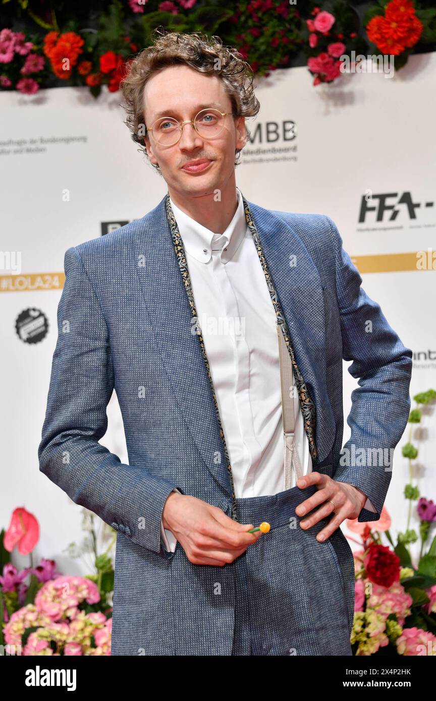 Julius Feldmeier bei der 74. Verleihung des Deutschen Filmpreises 2024 ...