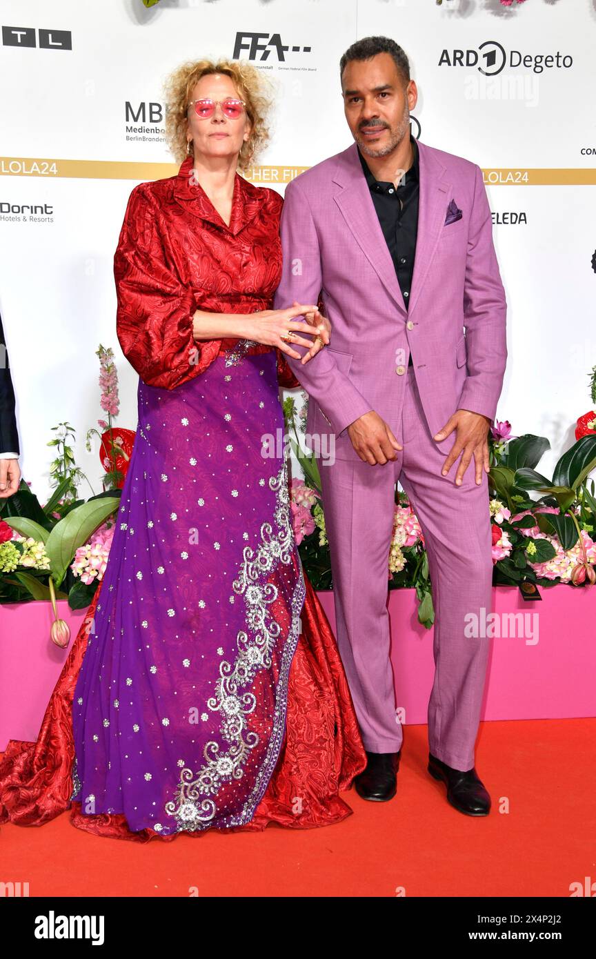 Katja Riemann und Michael Klammer bei der 74. Verleihung des Deutschen ...