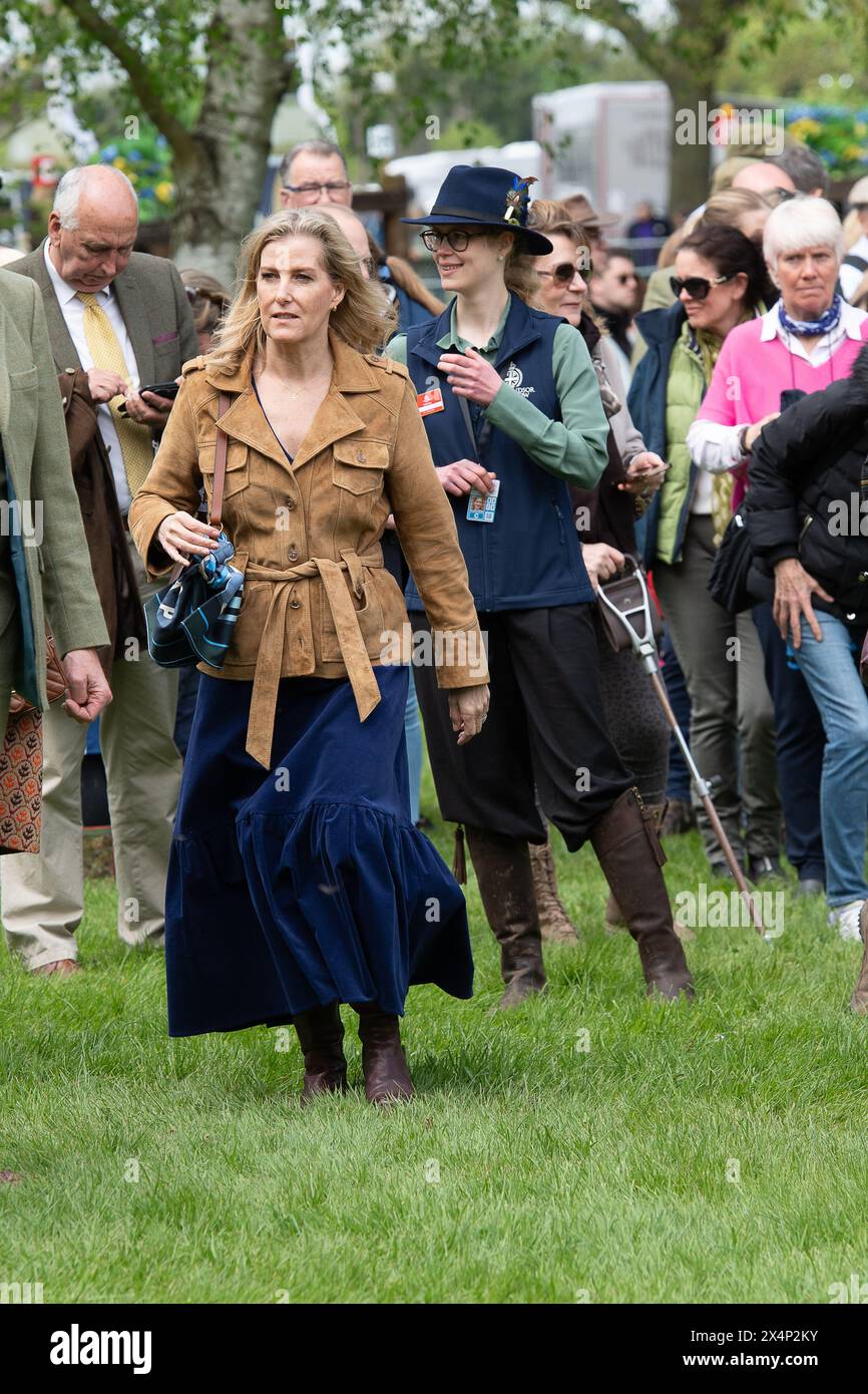Windsor, Berkshire, UK. 4 May, 2024. Lady Louise Mountbatten-Windsor ...