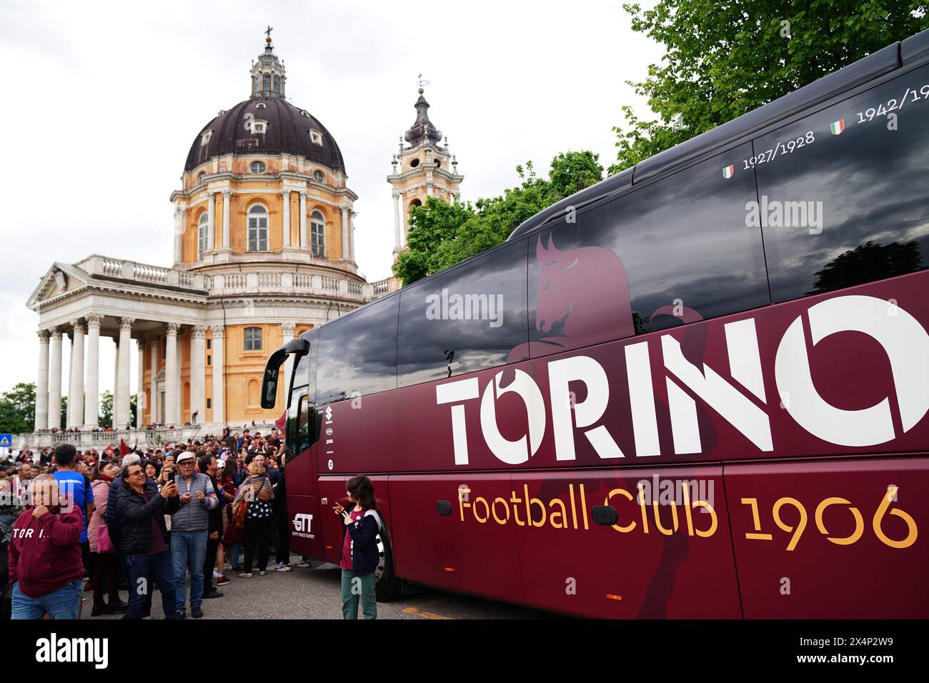 Torino, Italia. 04th May, 2024. FC Torino's ceremony in memory of ...