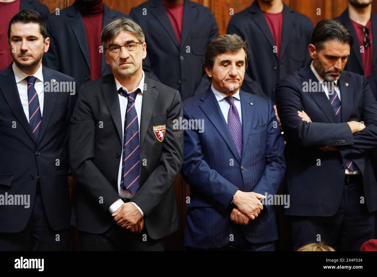 Torino, Italia. 04th May, 2024. FC Torino's Ivan Juric and FC Torino's ...
