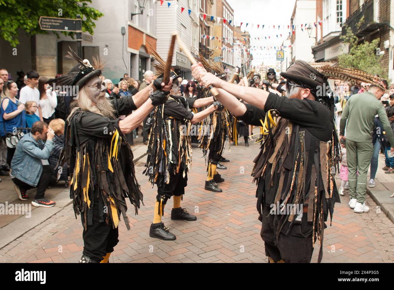Sweeps Festival Rochester Kent Stock Photo - Alamy