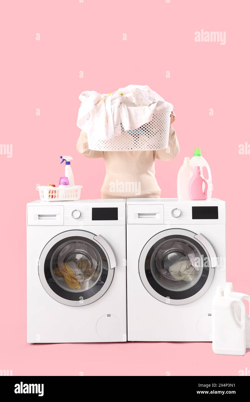 Old woman doing laundry on hi-res stock photography and images - Alamy